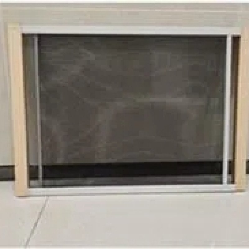 Adjustable Window Screen Wood Frame Horizontal