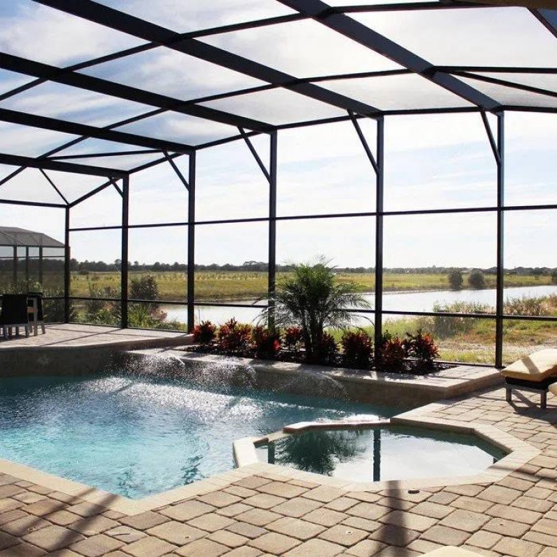 screened pool enclosure kits|inflatable pool movie screen|pool dome screen