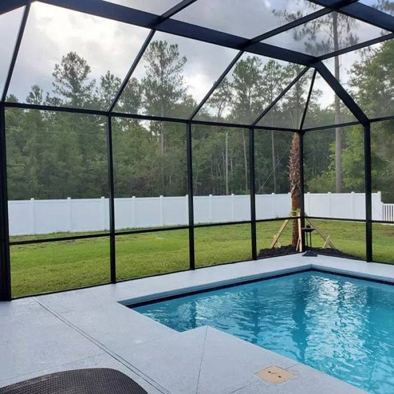 screened pool enclosure kits|inflatable pool movie screen|pool dome screen