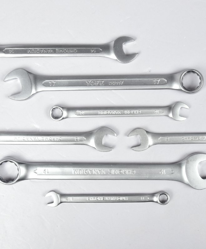original ratchet open end combination wrench spanner set tool
